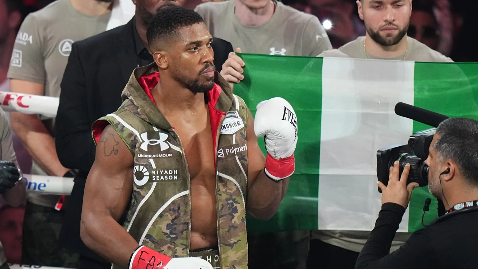 Two people were killed and Anthony Joshua was hurt in a car accident in ...